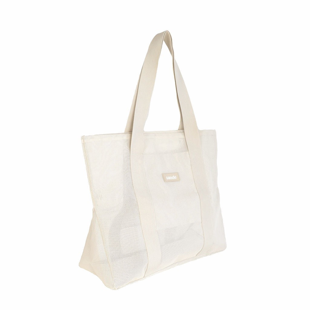 Buy Large Neutral Mesh Beach Bag Online | Beach Hauler - Mini™ | Sande ...